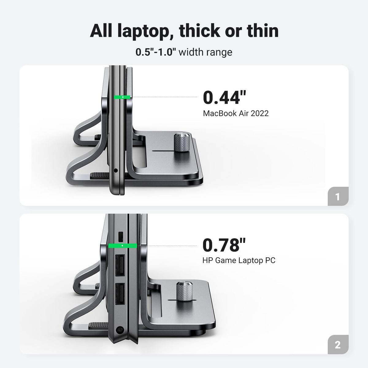 UGREEN Adjustable Vertical Laptop Stand – UGREEN EU