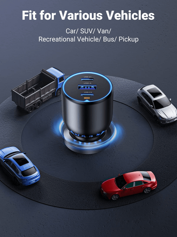 UGREEN 130W 3-Port PD100W Car Charger | UGREEN EU