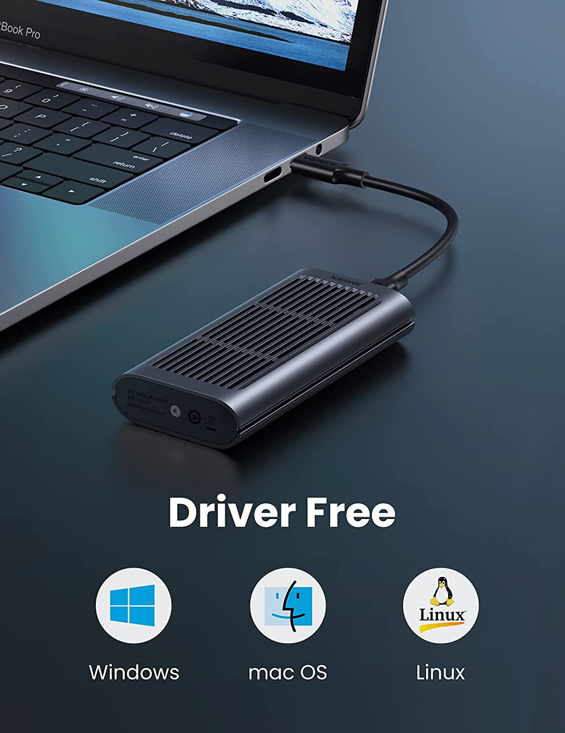 UGREEN M 2 NVMe SSD Enclosure Adapter UGREEN EU UGREEN M 2 NVMe SSD Enclosure Adapter UGREEN EU